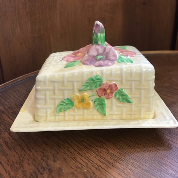 Vintage | Kitchen | Vintage Wade Covered Cheese Dish | Poshmark